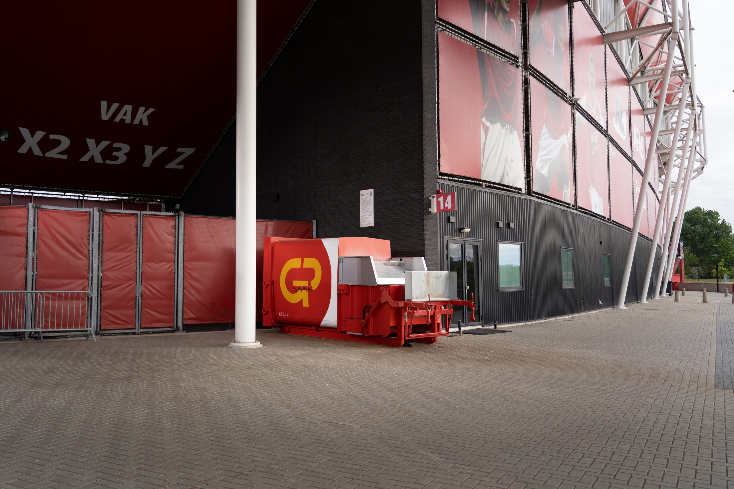 Perscontainers: efficiënt en duurzaam | GP Groot inzameling